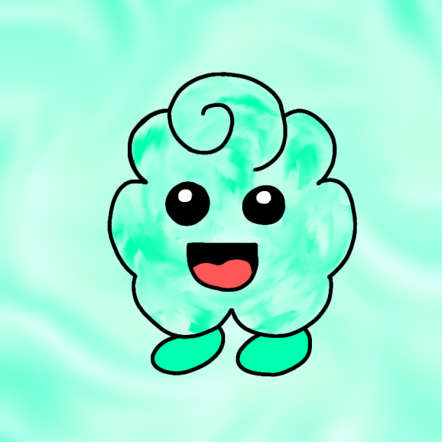 Mint puff - ibisPaint