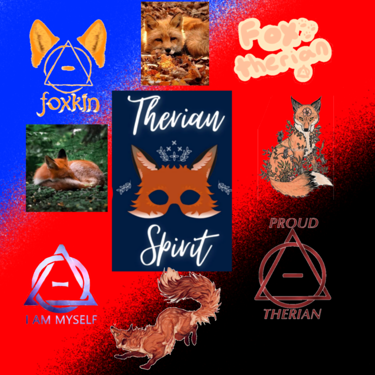 Forest fox therian wall paper - ibisPaint