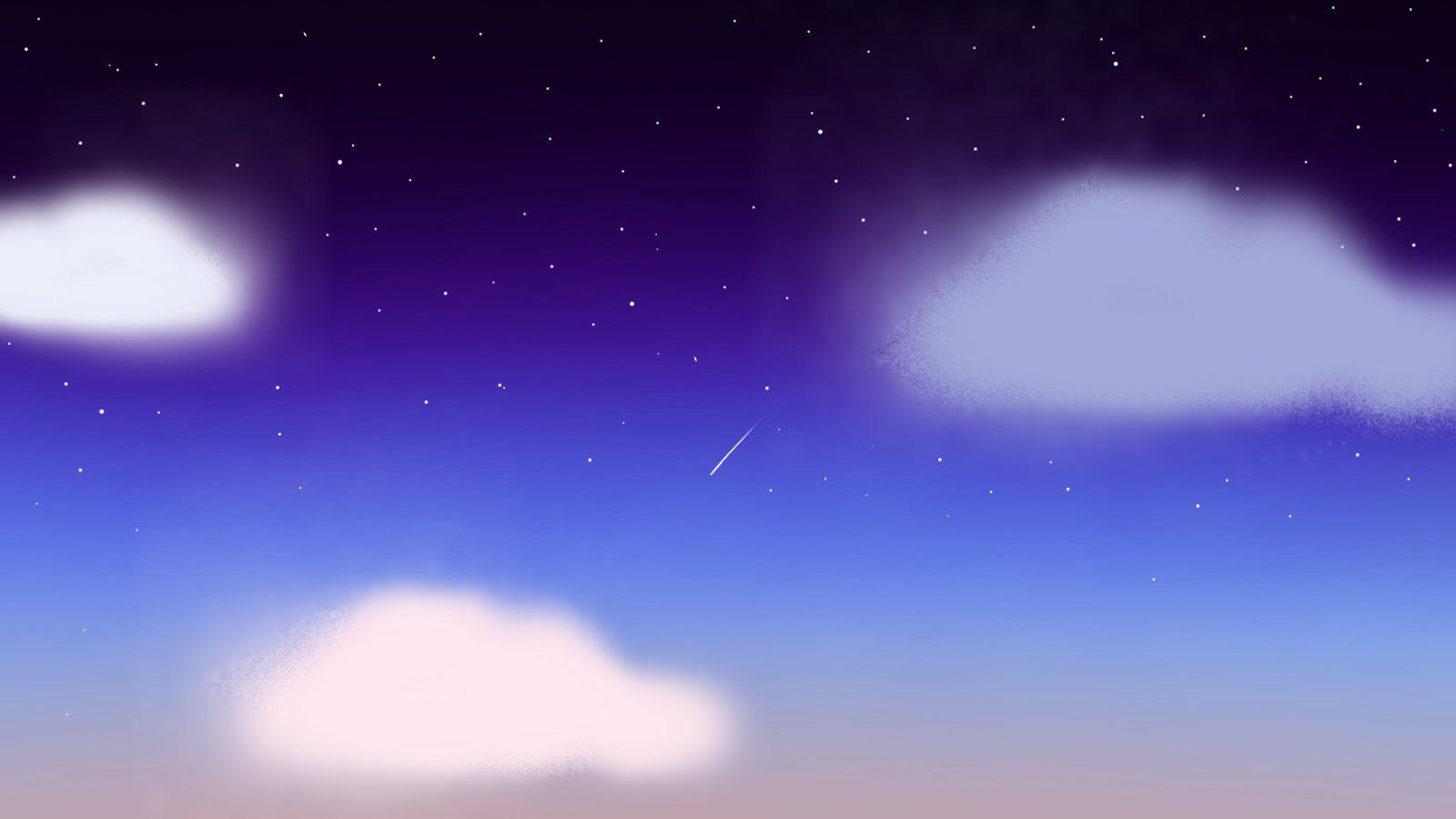 A bad night sky background TwT - ibisPaint