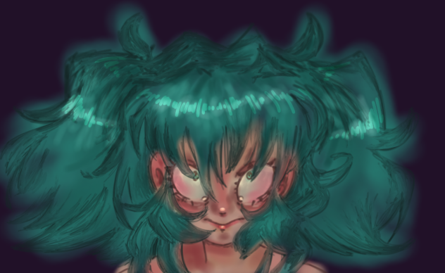 Look me straight in the eye - ibisPaint