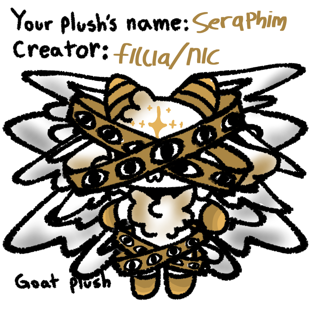 A goat plushie - ibisPaint