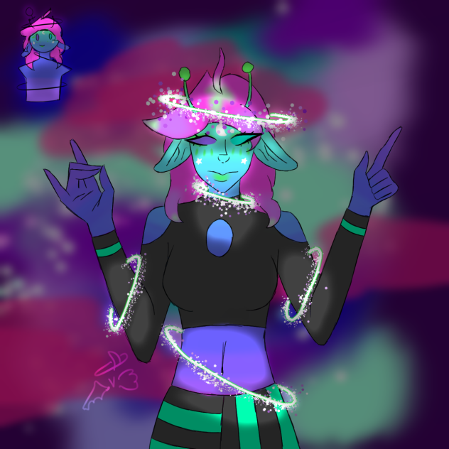 Alien OC - ibisPaint