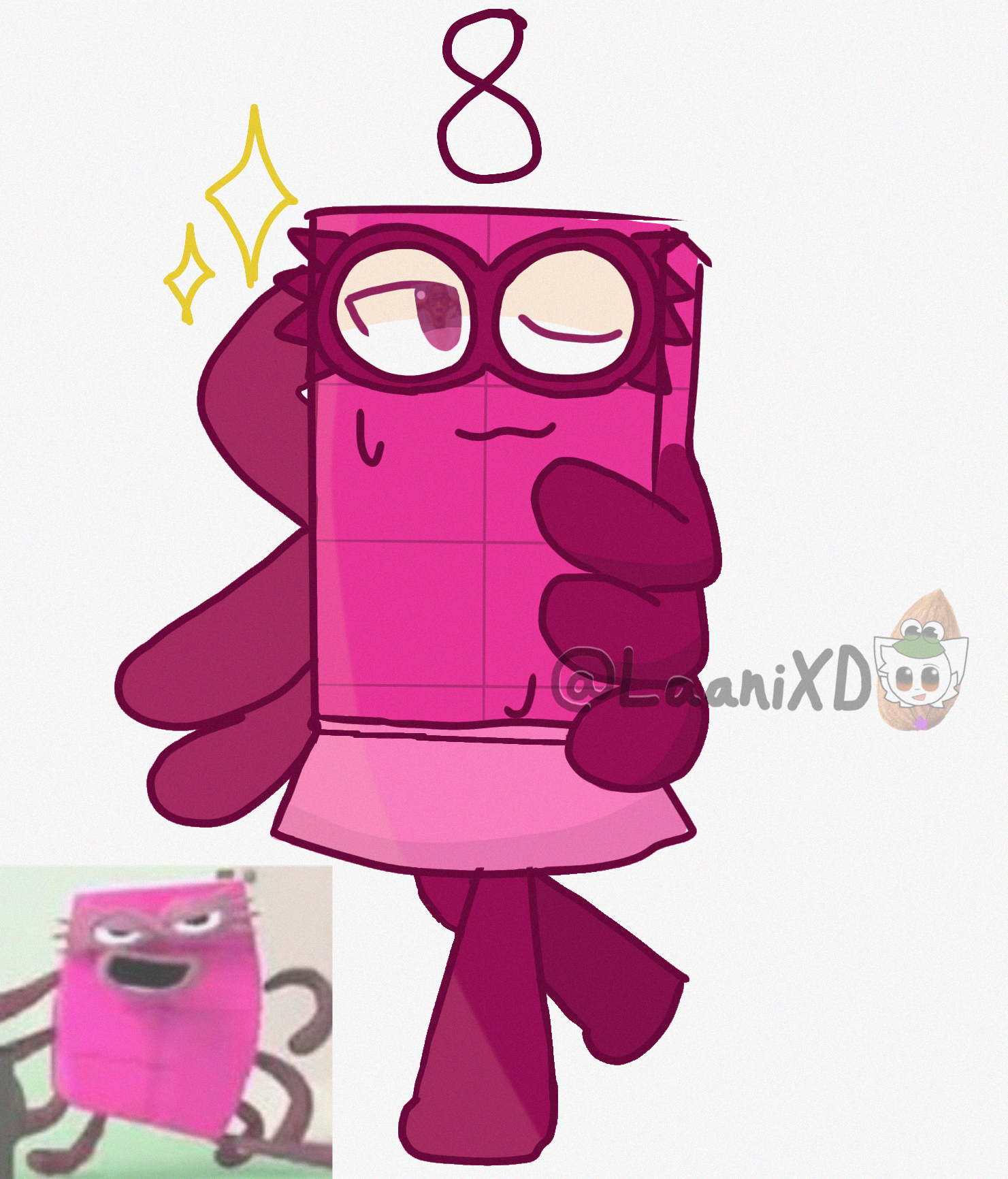 Girly Octoblock - ibisPaint