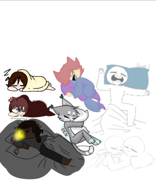 sleepover collab! - ibisPaint