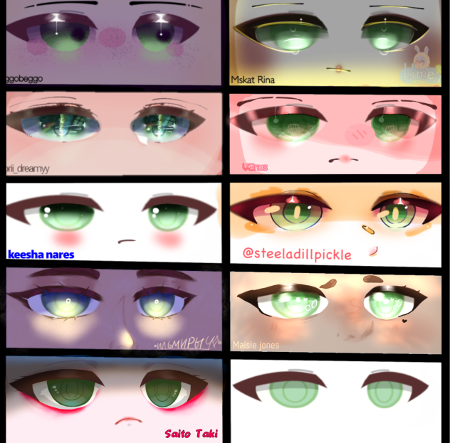 eye edit collab - ibisPaint