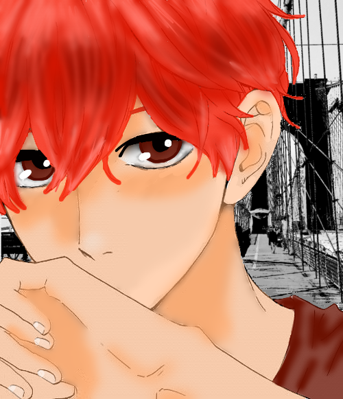 red head boy - ibisPaint