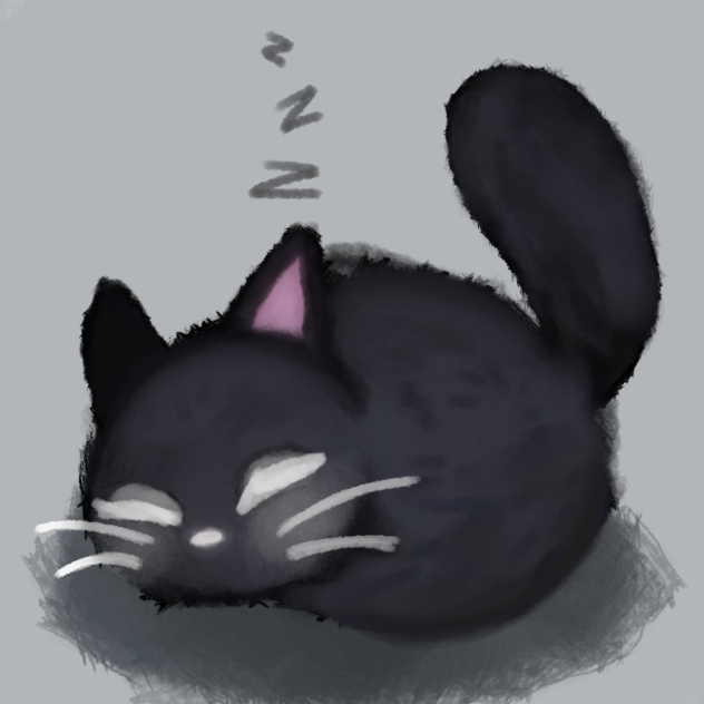 black cat - ibisPaint