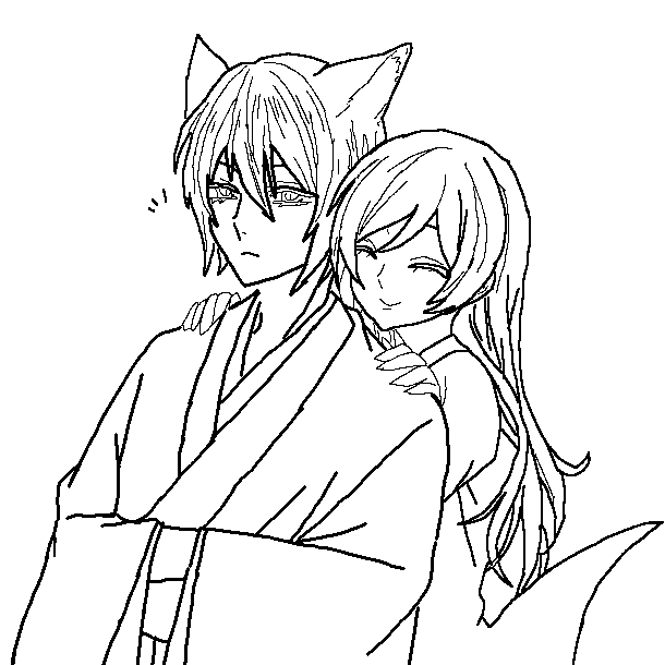 Tomoe and Nanami - ibisPaint