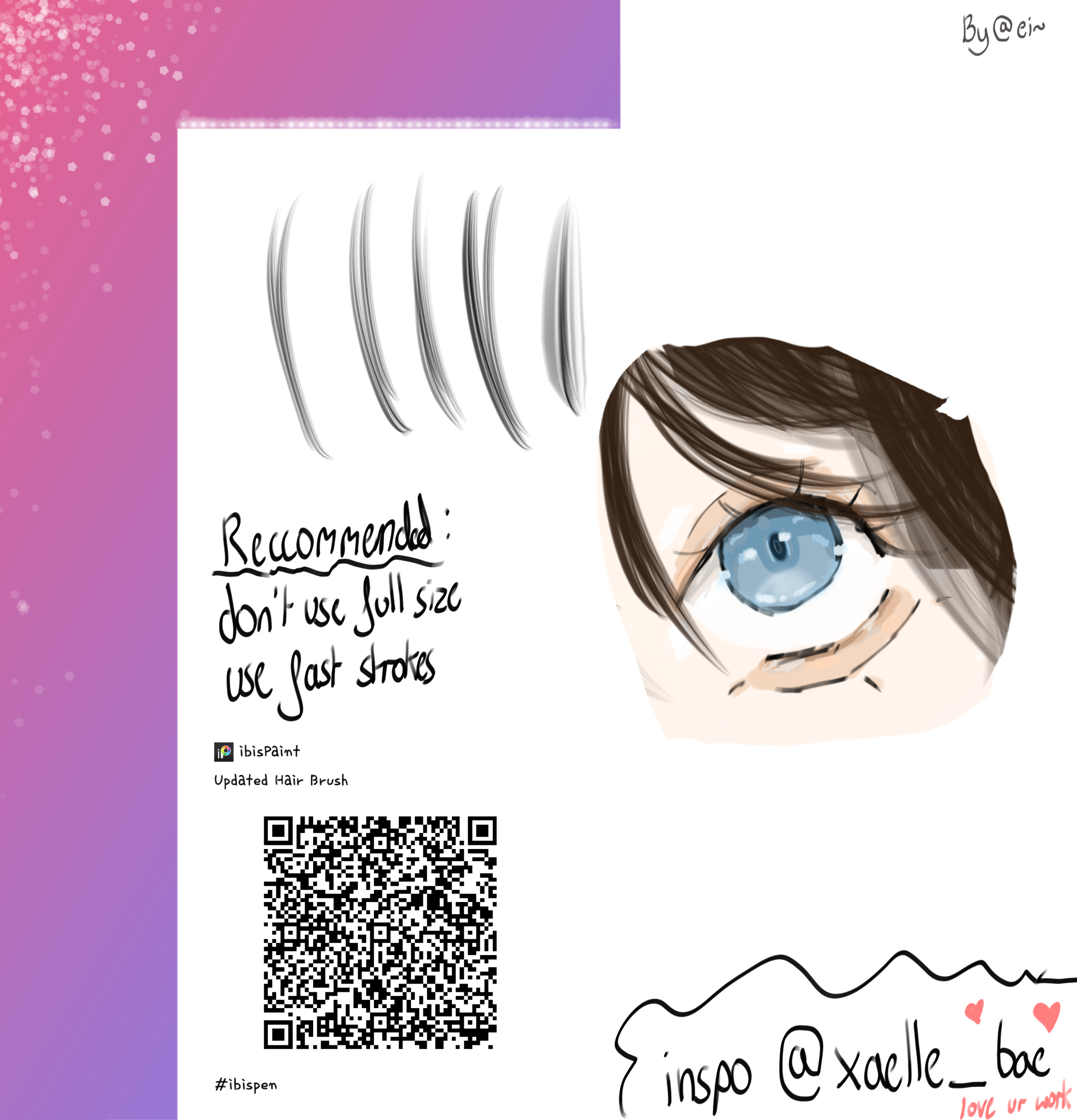 Hair Brush (updated!) - ibisPaint