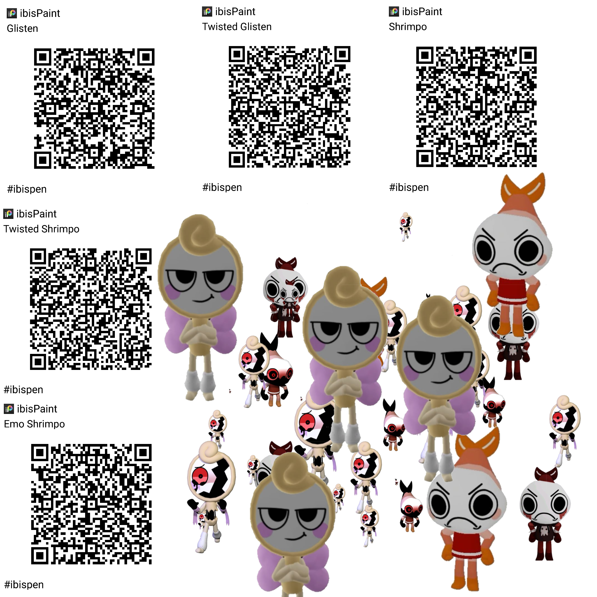 Dandys world brushes - ibisPaint