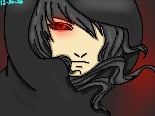 Hooded figure #2 - ibisPaint