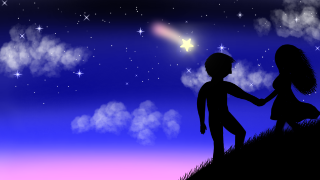 Falling star - ibisPaint