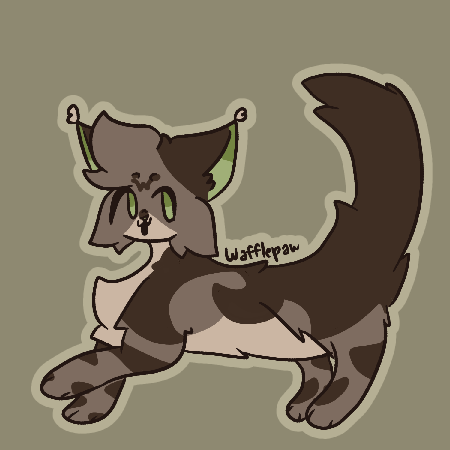 Wafflepaw - ibisPaint