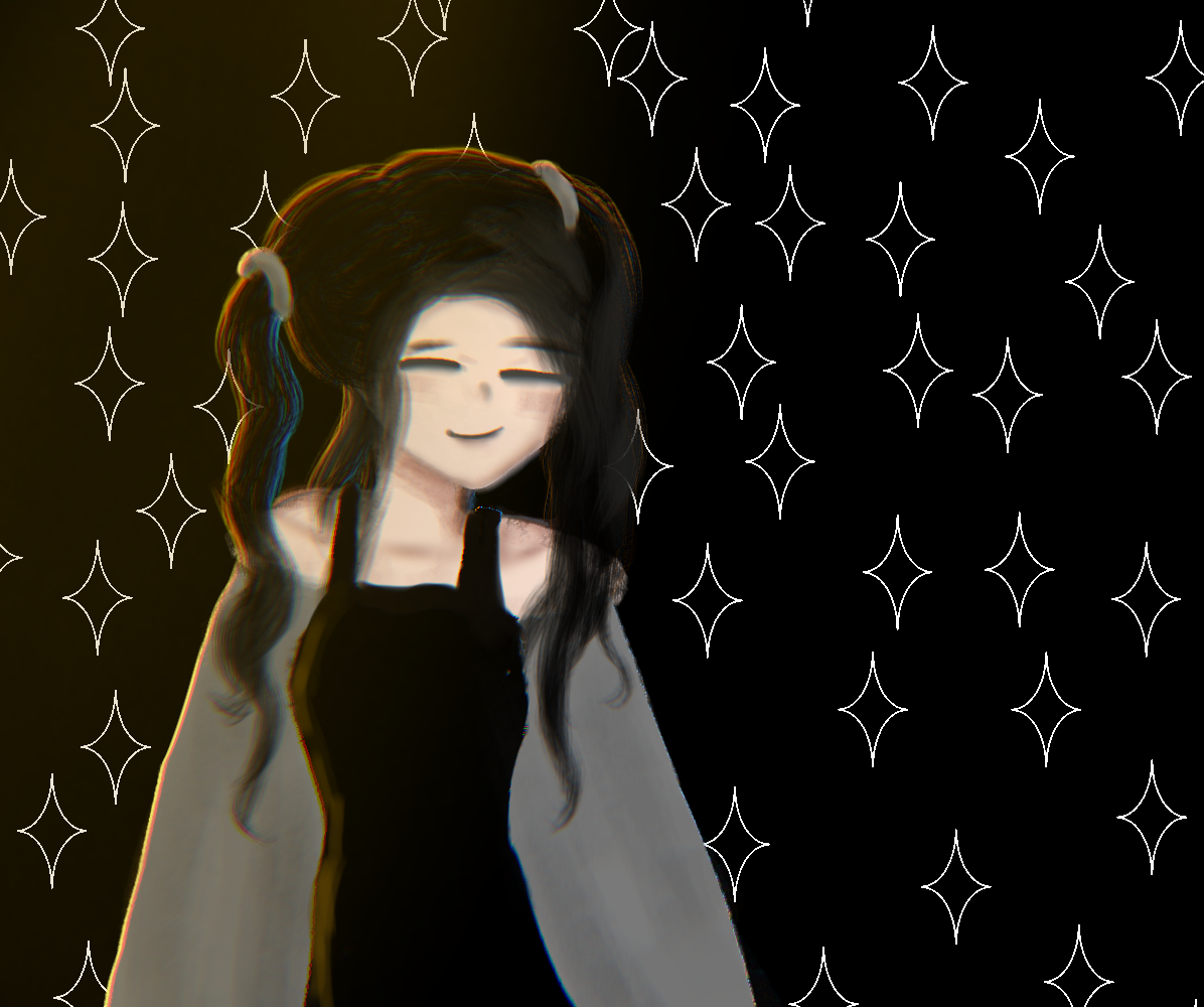 desenho garota - ibisPaint