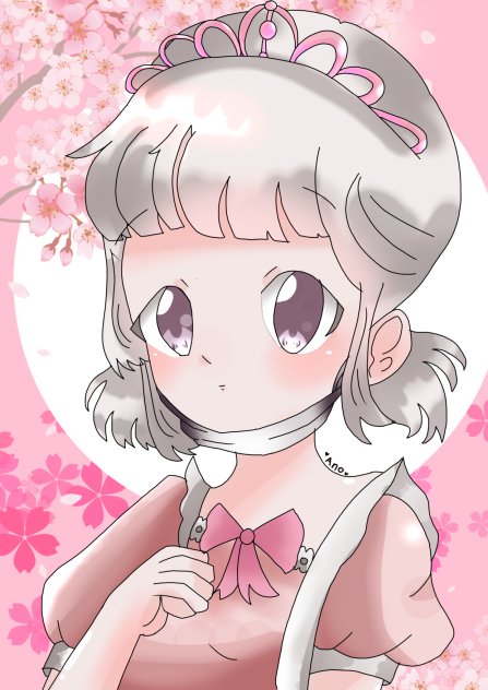 Pink &White - ibisPaint