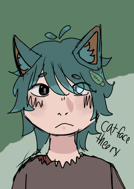 Cat face theory - ibisPaint