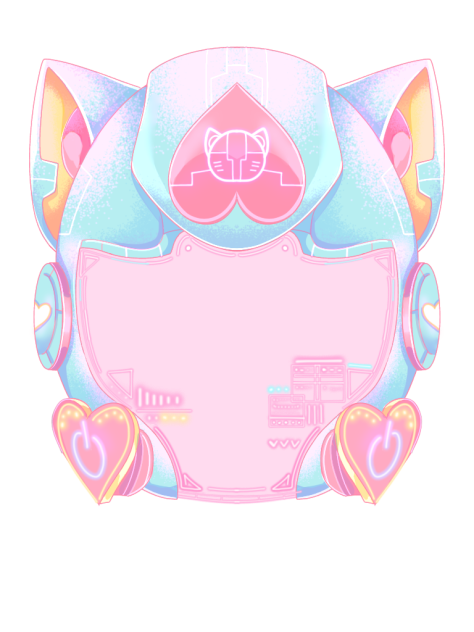 Cyber-Cat Helmet - ibisPaint