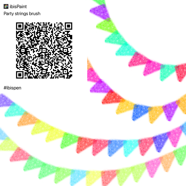 Party strings brush 🧚🏻‍♀️💕 - ibisPaint