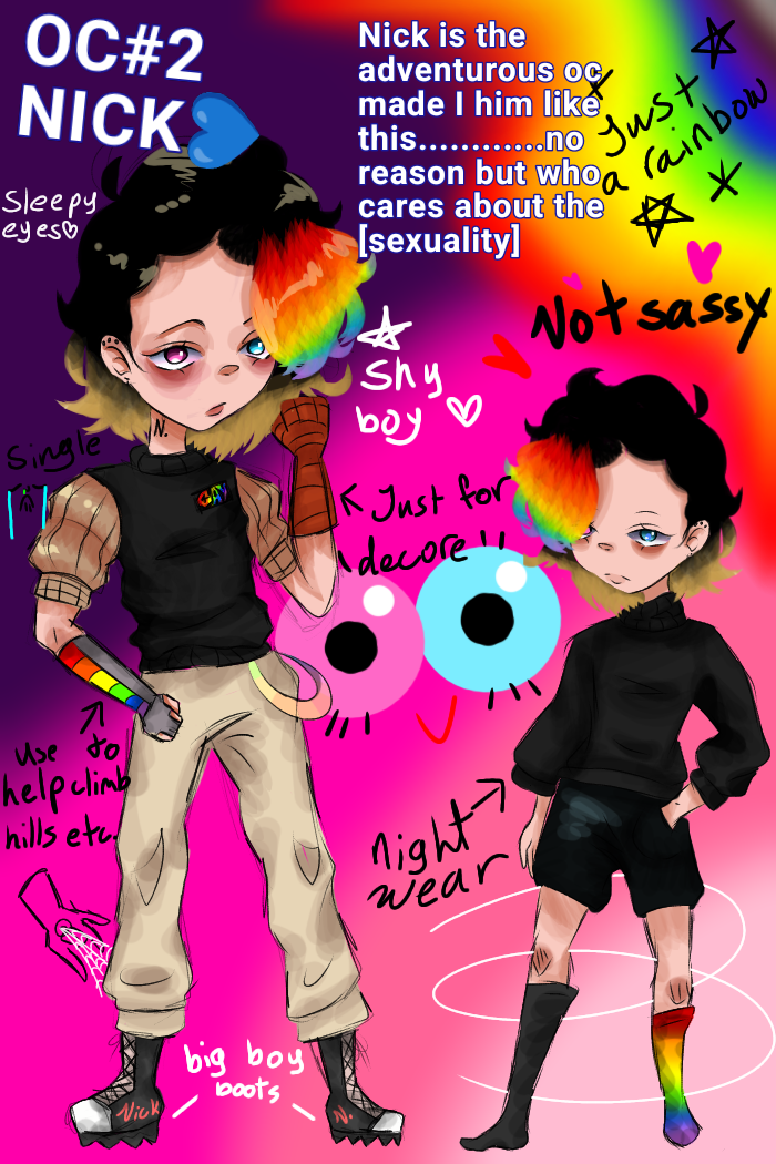 NICK💙 oc #2 - ibisPaint