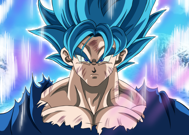Goku SSB - ibisPaint