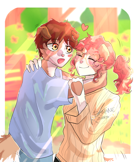 Date in the park - ibisPaint