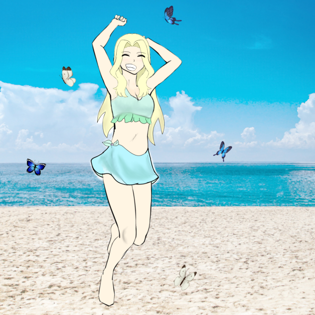 Beach day - ibisPaint
