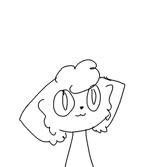 Melting cat - ibisPaint