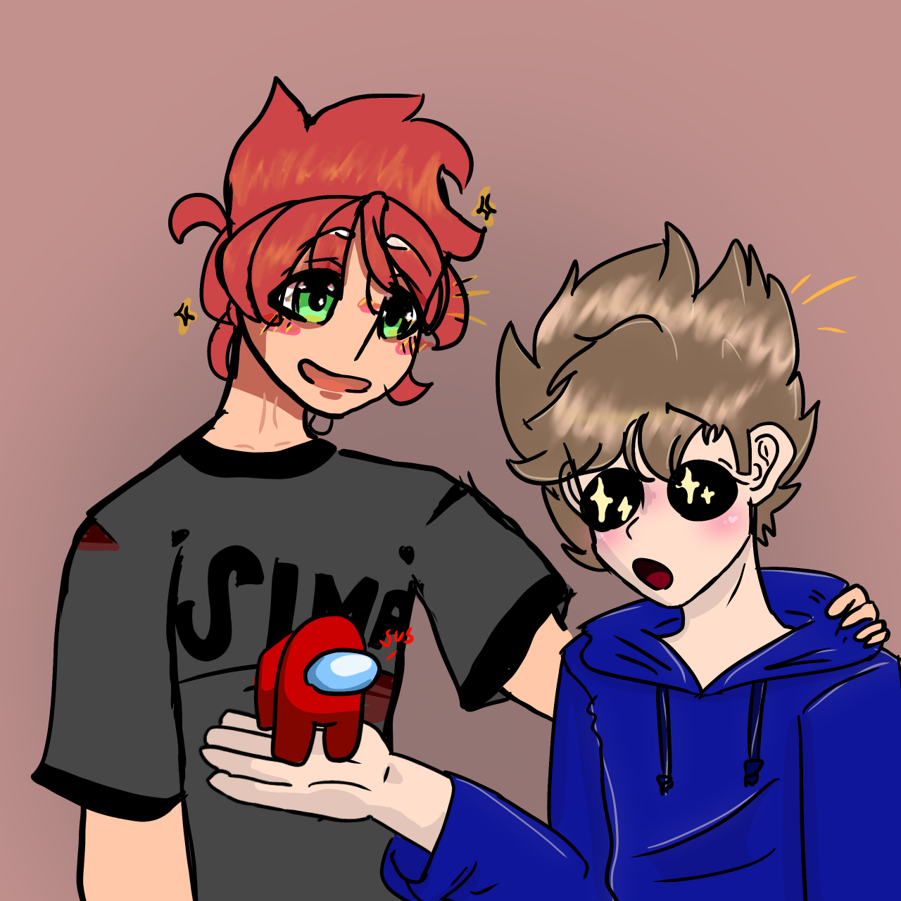 Amongus collab w Lokay - ibisPaint