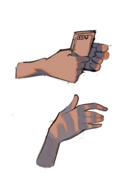 Hand studies - ibisPaint