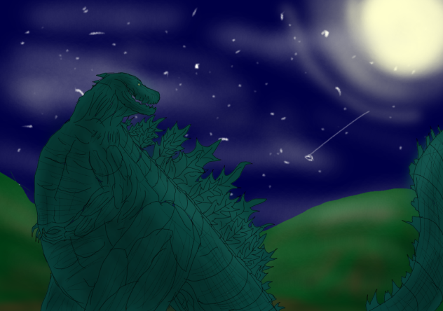 Godzilla Monster Planet - ibisPaint