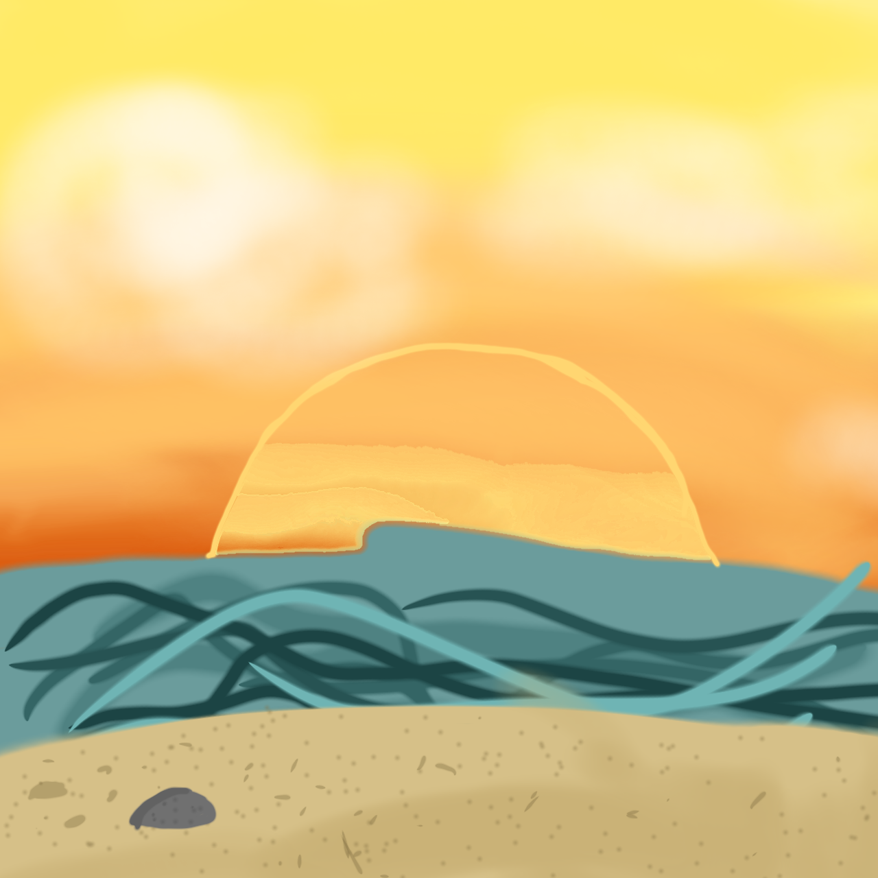Sunset - ibisPaint