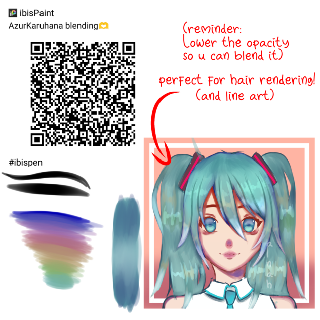 my rendering brush 🫶 - ibisPaint