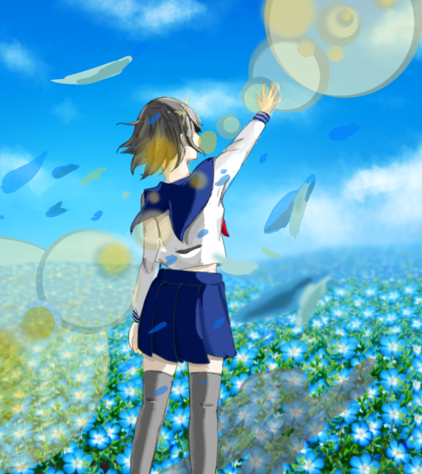 Blue feeling - ibisPaint