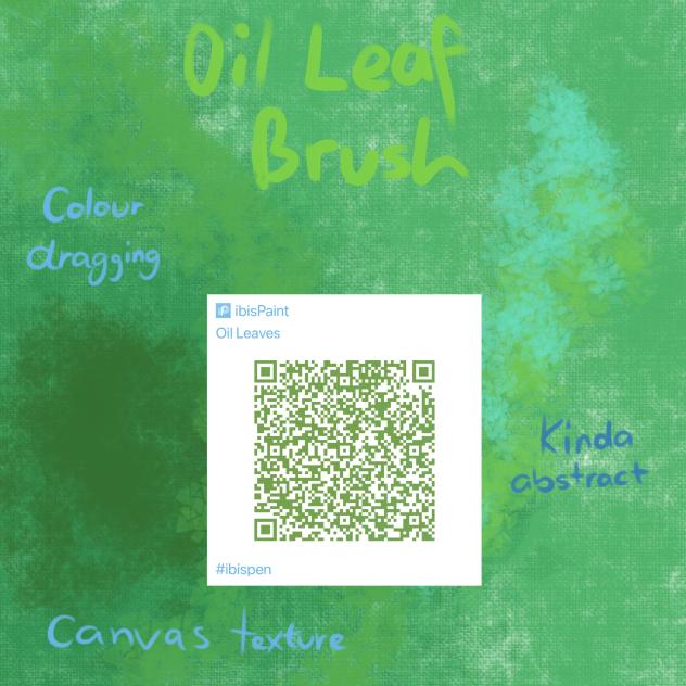 (Oil) Leaf Brush - ibisPaint