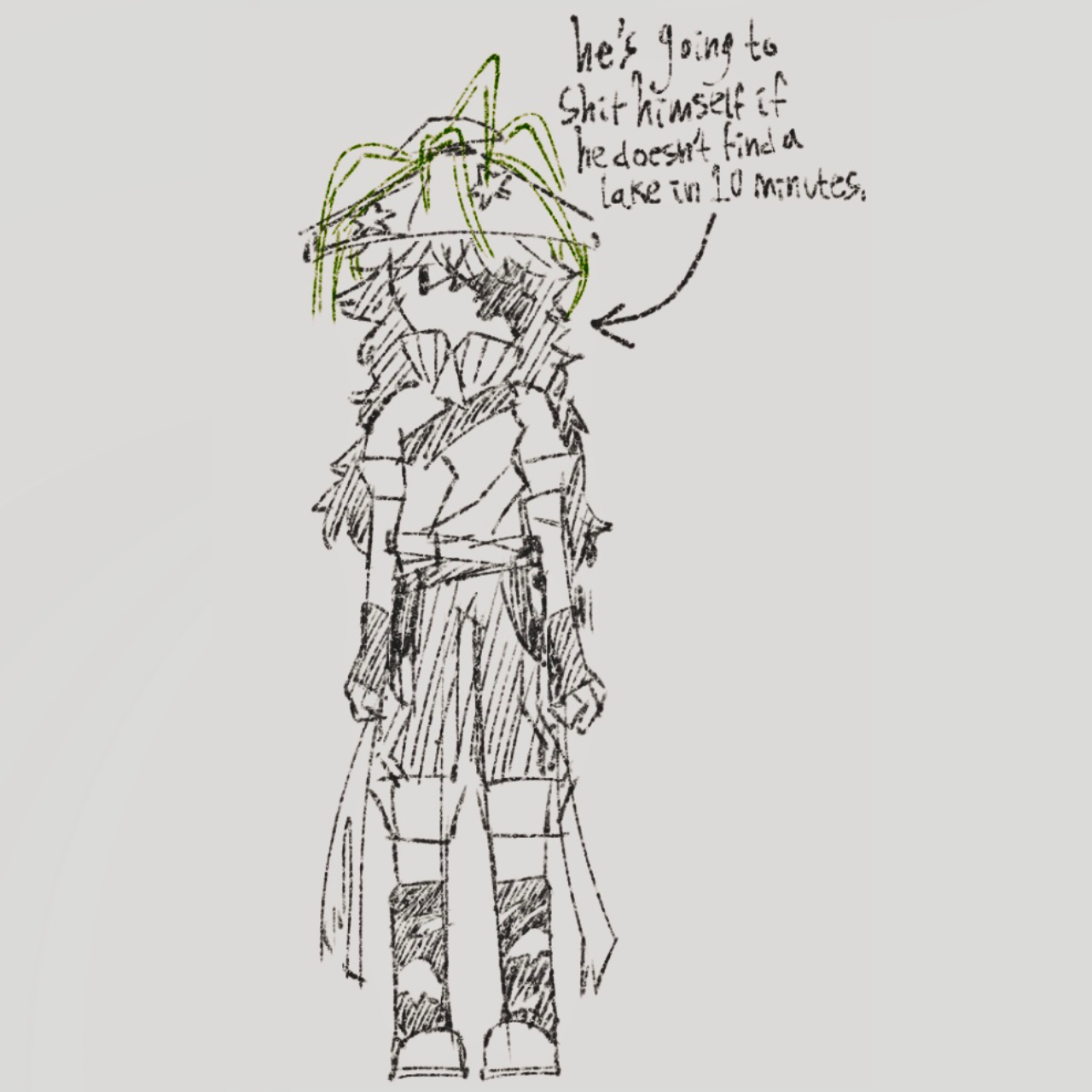 human airy doodle - ibisPaint