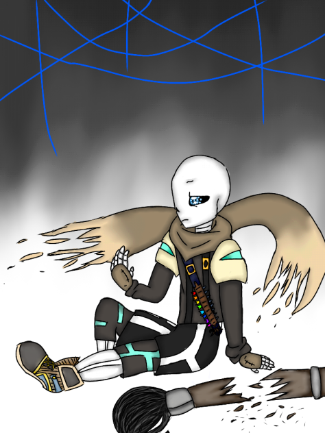 Undertale speedpaint Ink Sans - ibisPaint