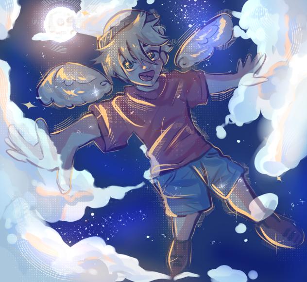 In the sky 🪽 - ibisPaint