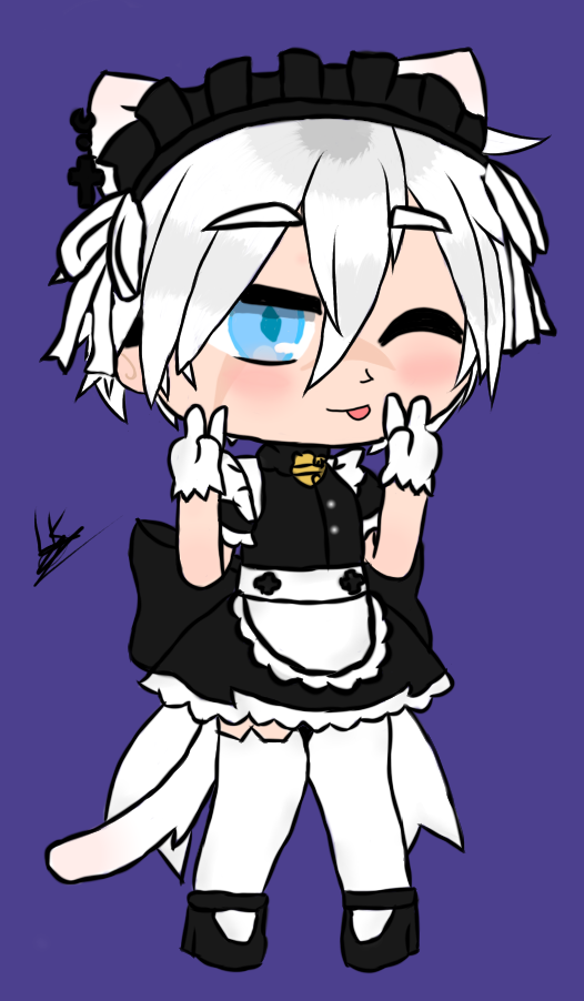 Rango in maid outfit - ibisPaint