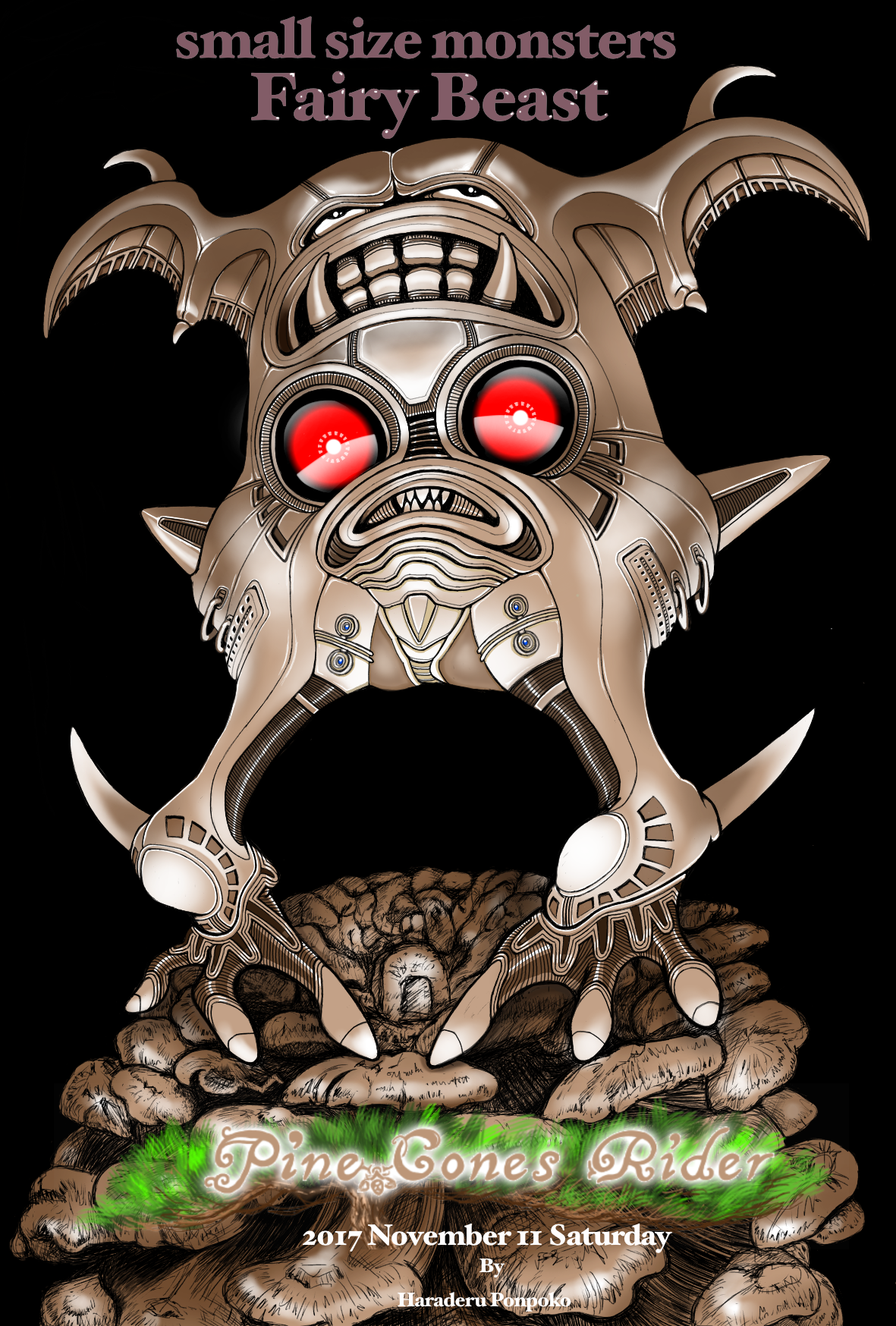 Pine cones Rider - ibisPaint