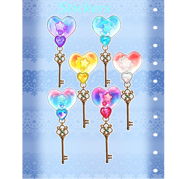 Dream card album stickers 1 - ibisPaint