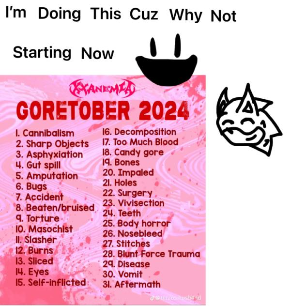 Goretober - ibisPaint