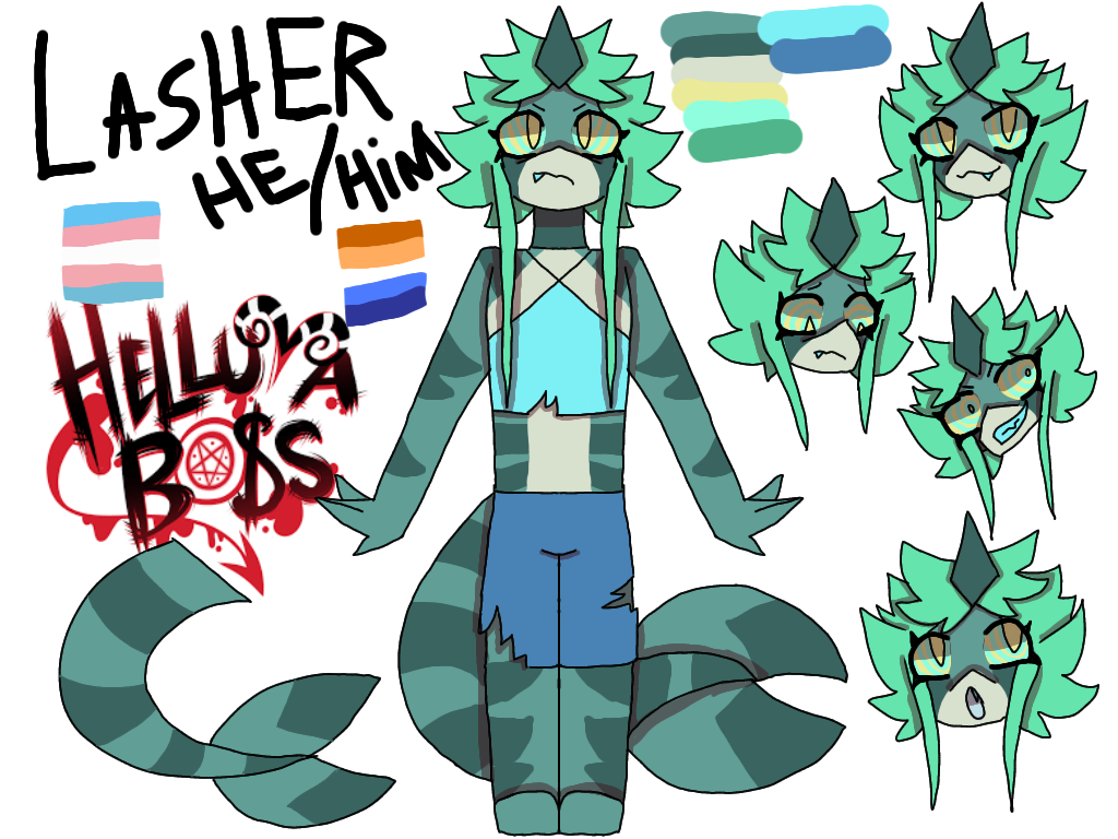 Lasher Ref - ibisPaint