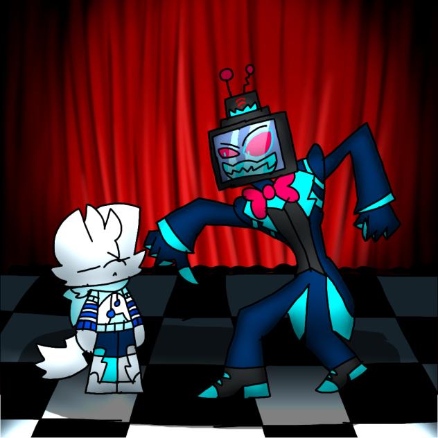 Vox beefing with a literal Child. - ibisPaint