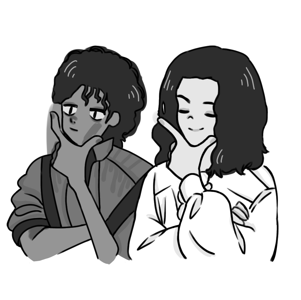 MJ ghost meets MJ thriller - ibisPaint