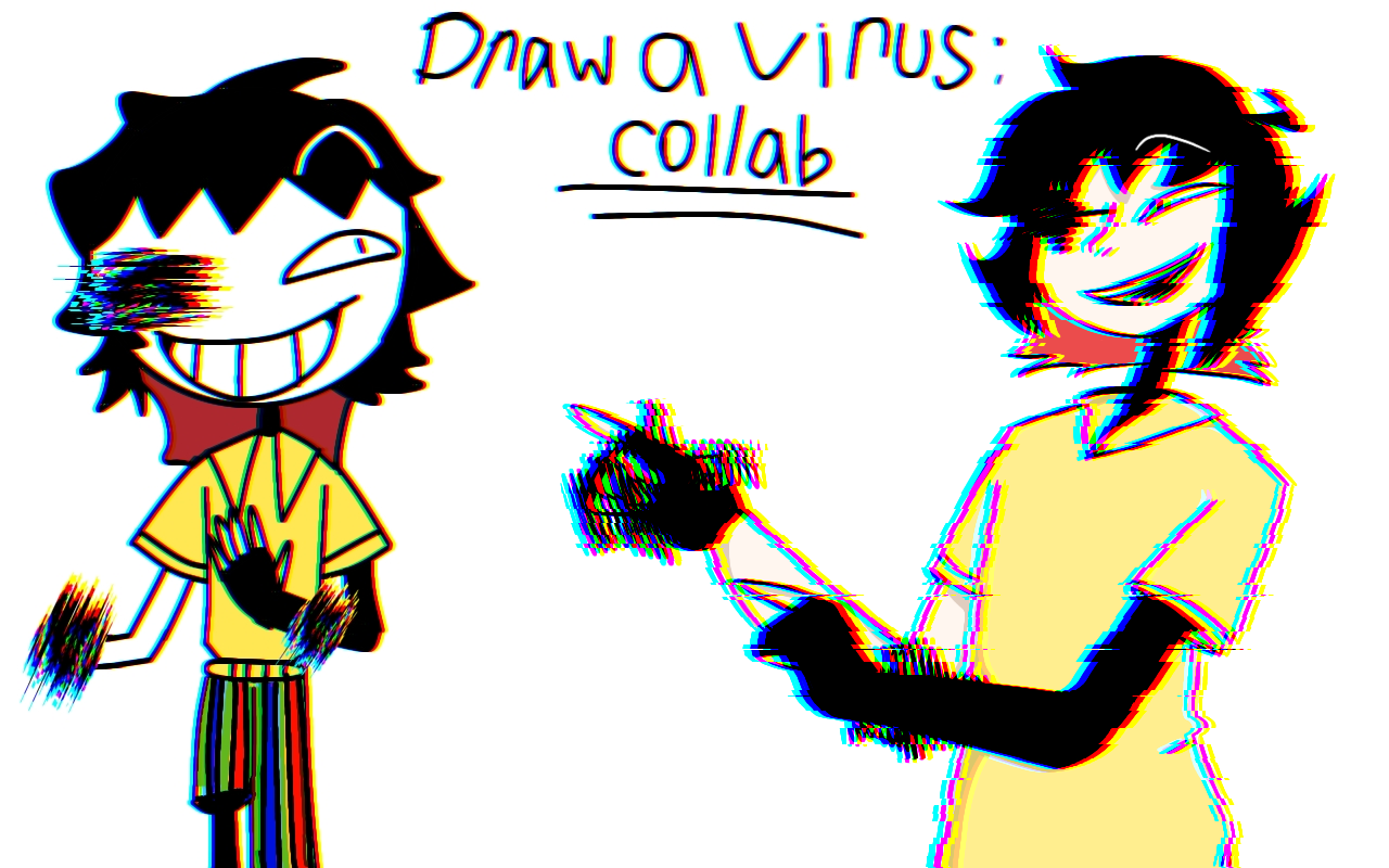 the virus game коллаб с Ken104 - ibisPaint