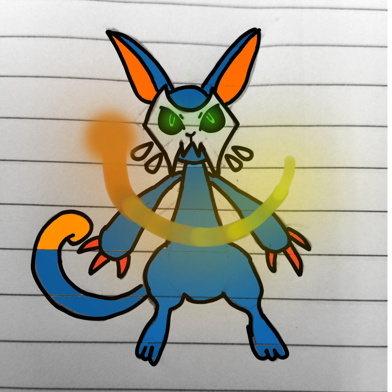 Gamma Duskit Art Trial - ibisPaint