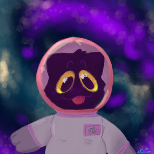 space cat - ibisPaint