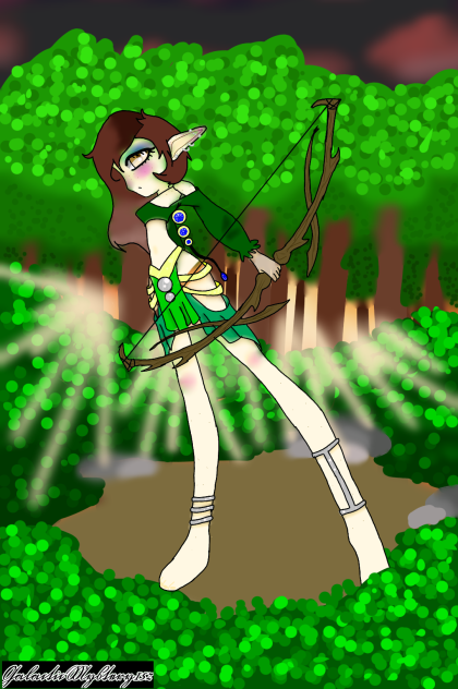 Forest elf - ibisPaint