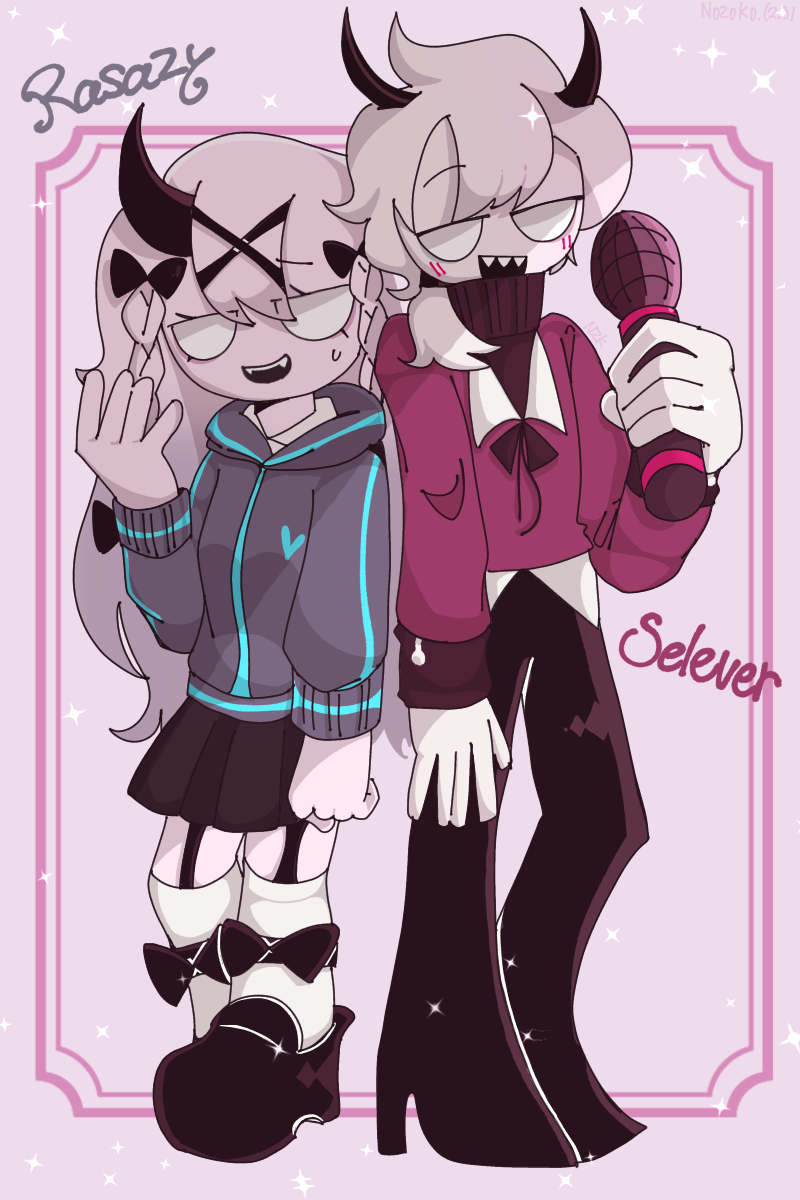 Rasazyちゃんとsereverくん - ibisPaint