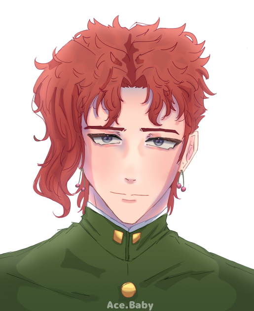 Kakyoin drawing - ibisPaint